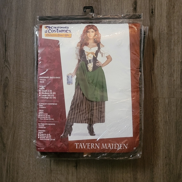 California Costumes | Other | California Costumes Tavern Maiden Adult ...
